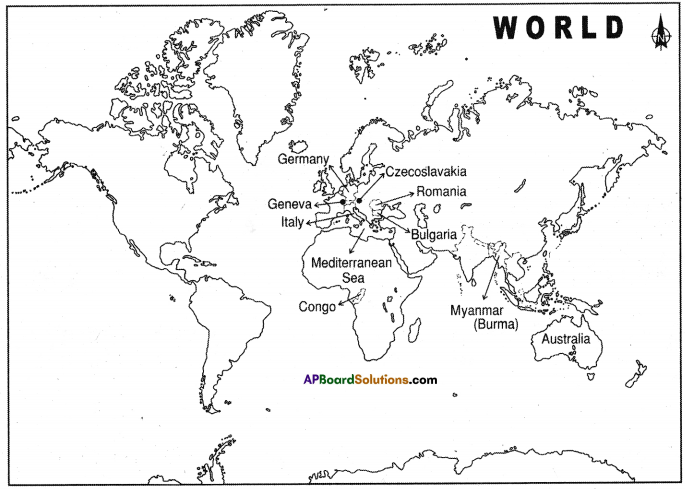 AP SSC 10th Class Social Studies Important Questions Chapter 20 Post ...