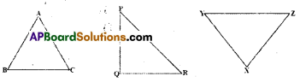 AP Board 9th Class Maths Solutions Chapter 7 Triangles InText Questions ...
