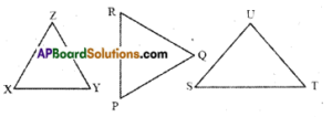 AP Board 9th Class Maths Solutions Chapter 7 Triangles InText Questions ...