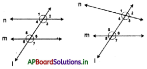 AP 7th Class Maths Notes 4th Lesson Lines and Angles – AP Board Solutions
